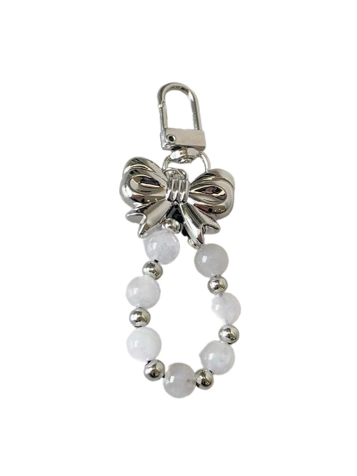 Ins бант из бисера брелок для мобильного телефона подвеска