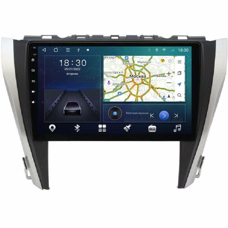 Магнитола CRS-300 Тойота Камри 55 Toyota Camry 2015-2017 - Android 13 - Процессор 8 ядер - Carplay - DSP 36 полос - 4G(Sim)