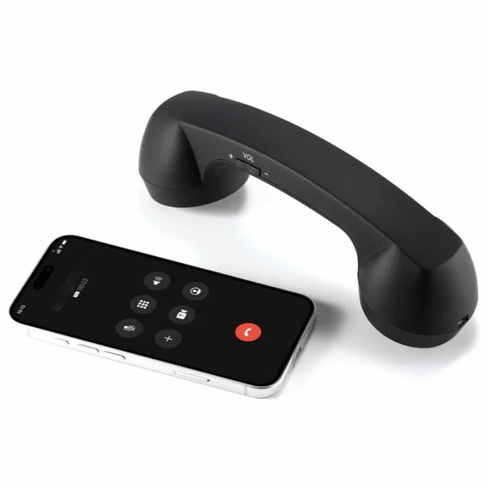 Ретро Bluetooth-телефонная трубка DITIPOO Black