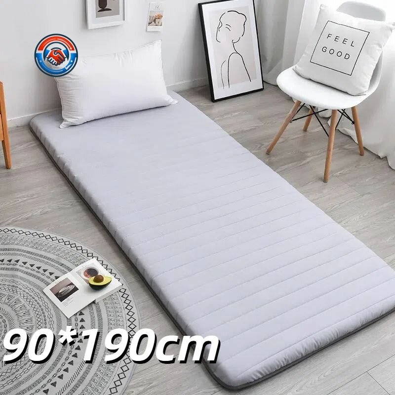 Складной матрас футон с эффектом памяти, универсальный татами для сна и отдыха, портативный коврик для путешествий, гостей и кемпинга, ортопедический дизайн, компактное хранение