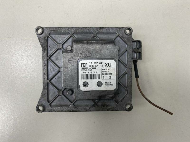 Блок управления двигателем Opel Astra H / Family 2004-2015 кат.номер: 5WK9395 12992406 55564081