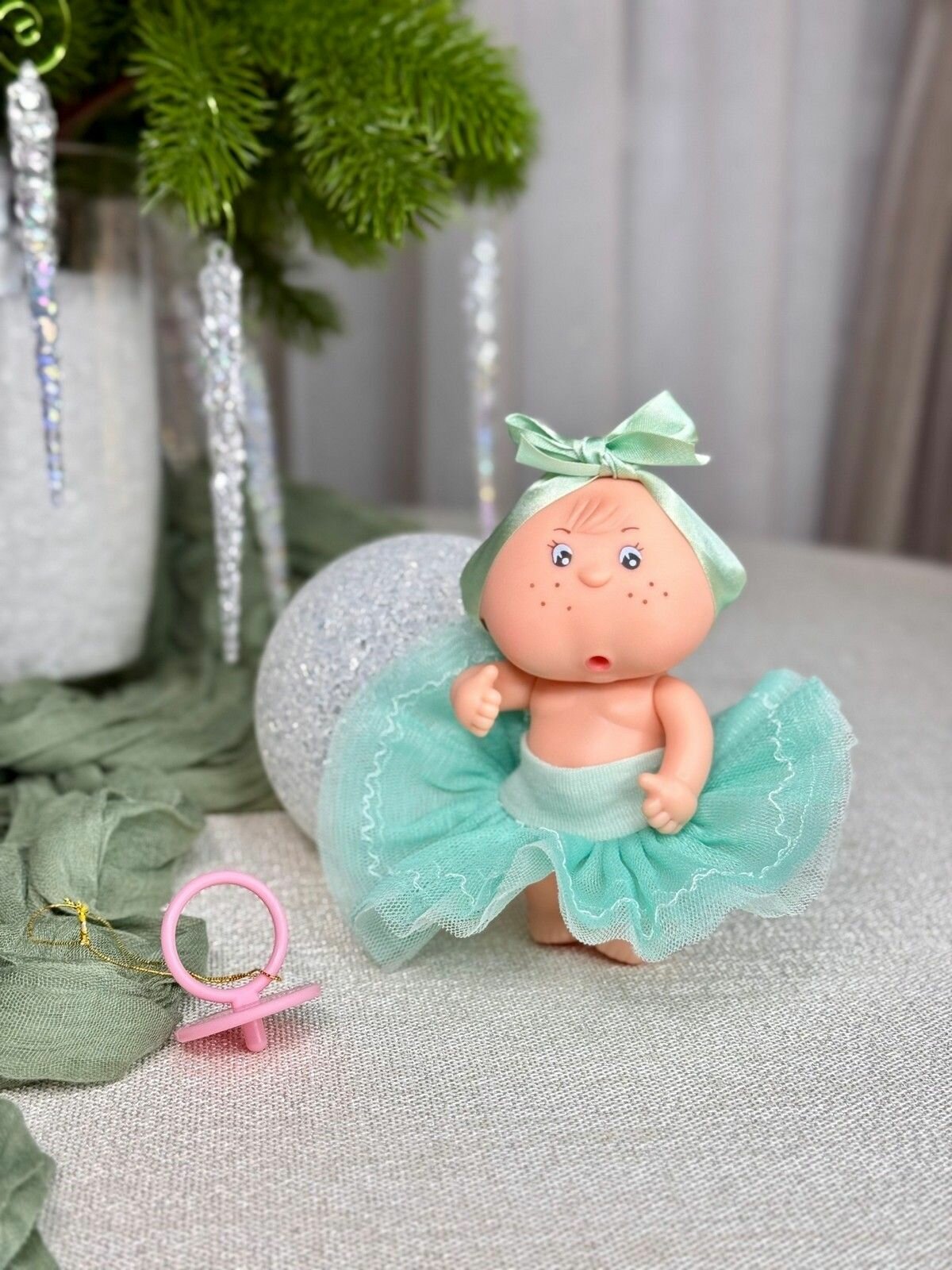 Пупс BERJUAN виниловый 12см Mini Gorditos