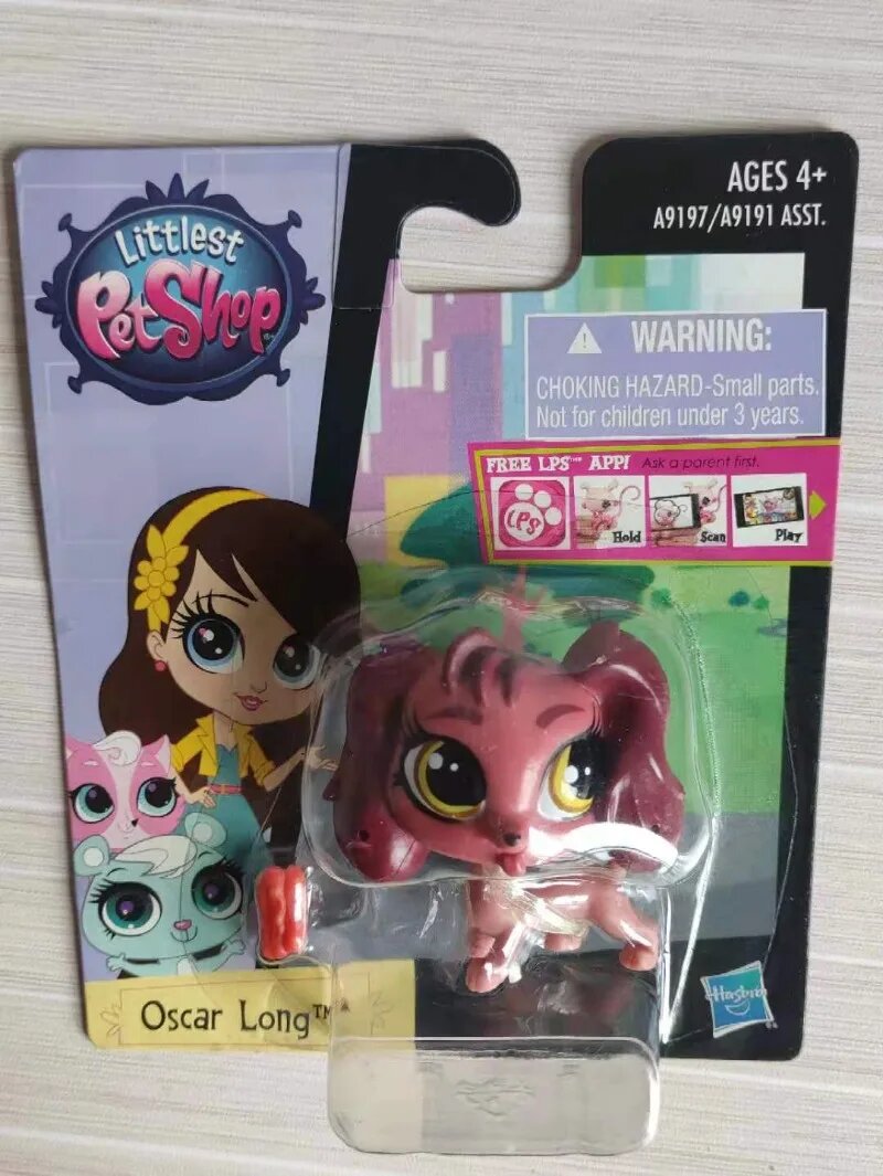Littlest Pet Shop кукла Розовый, A9197 box damage