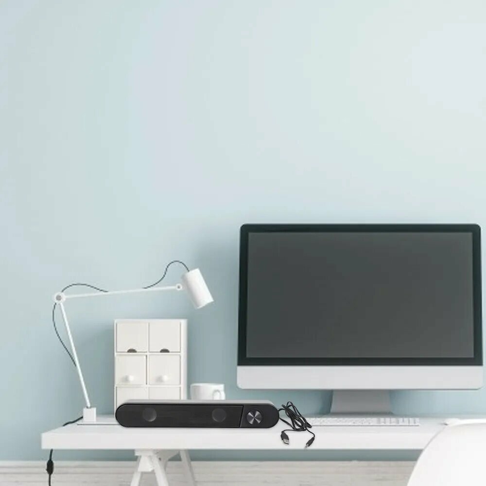 Беспроводная колонка с двумя динамиками и усилением басов для дома