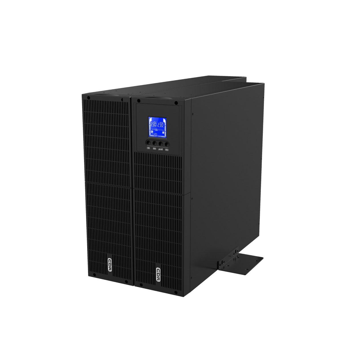 ИБП CBR ESSENCE ESN-10000 RT Online 10000 VA/10000 W, 2xC13, 4xC19 (ESN-10KRT-6I-LCHERSC) черный