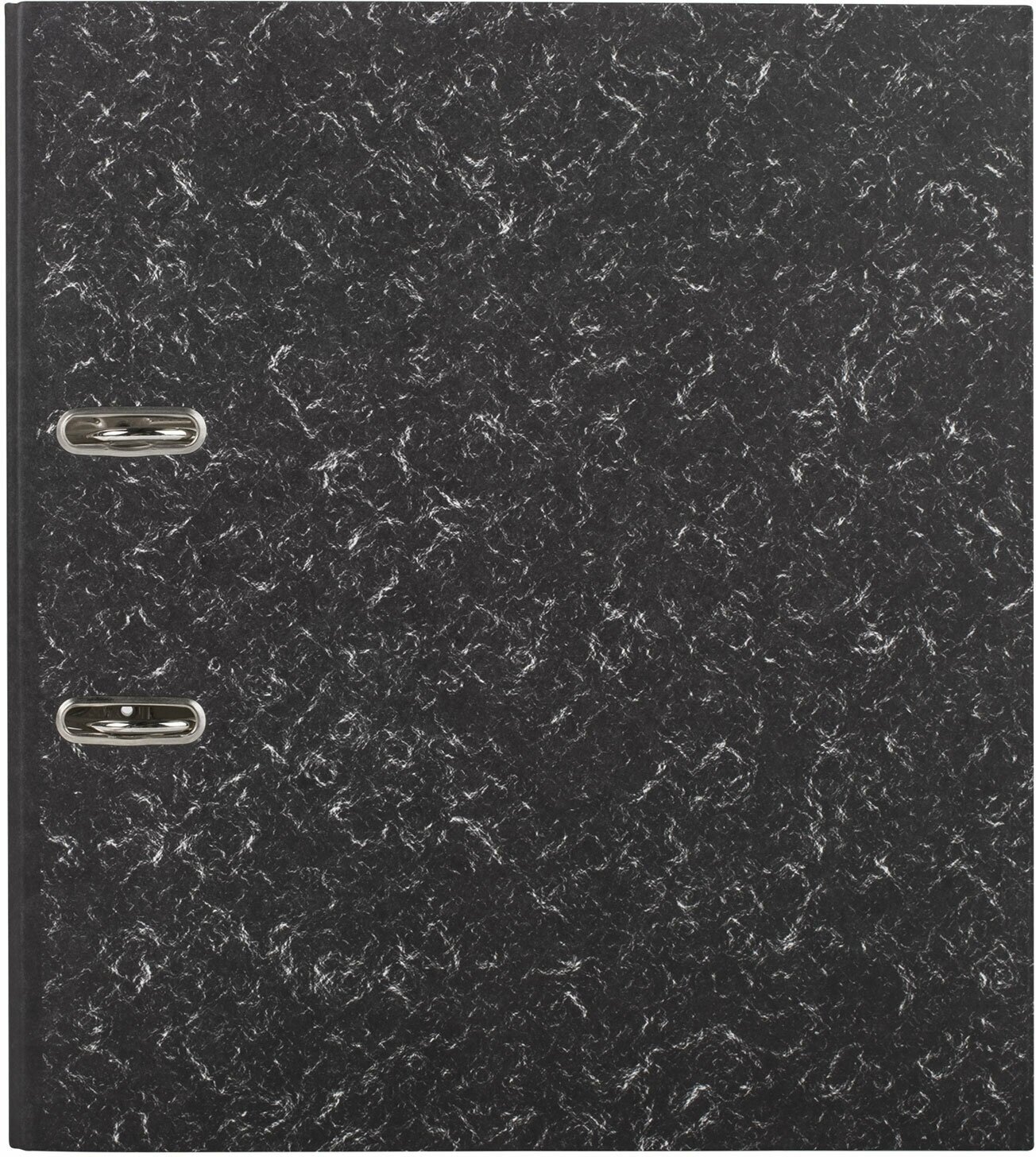 Упаковка 5 шт. Папка-регистратор STAFF "EVERYDAY" с мраморным покрытием, 70 мм, без уголка, черный корешок, 224616