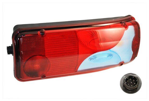 Задние фонари для MAN TGA New Model MARS (правый, 1 шт ) (син) (6426)