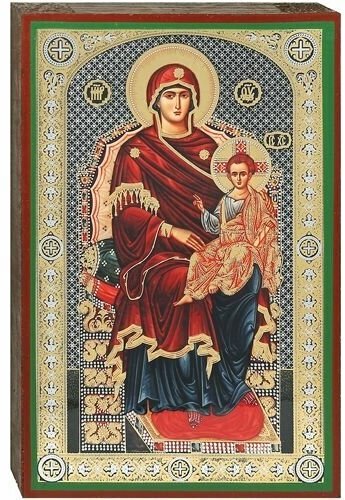Икона "Божия Матерь на престоле".