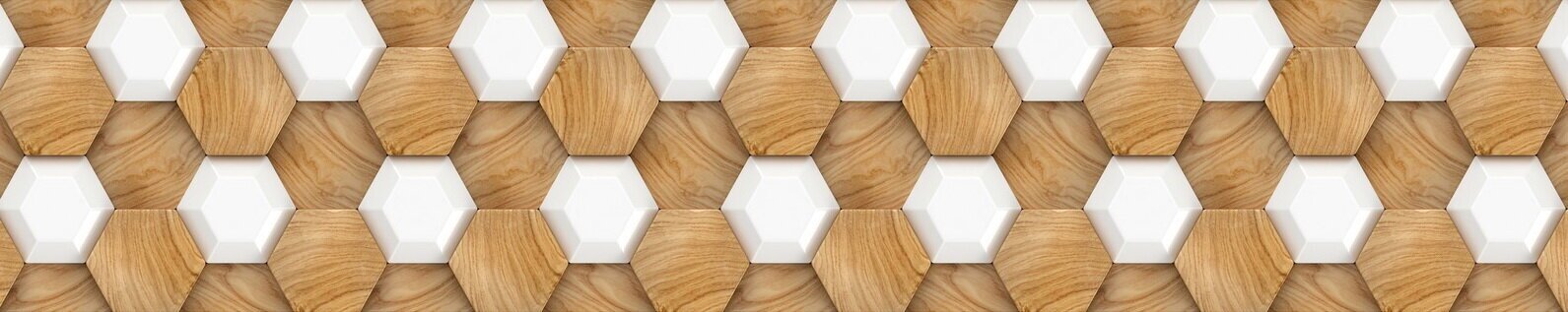 Кухонный фартук/стеновая панель для кухни/фартук на кухню 3D-эффект на основе SPC (каменно-полимерный композит) 3000*610*3мм КМ-350