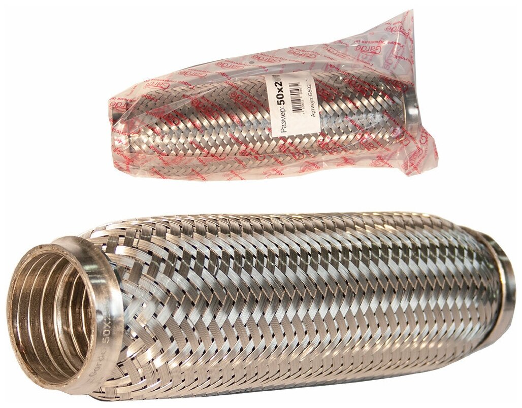 Гофра глушителя 50x230 , 3х слойная Interloсk G50230