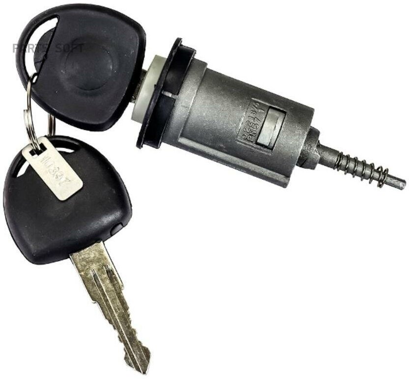 ZIKMAR Z59043R Личинка замка с ключами OPEL ASTRA F/G/CORSA B