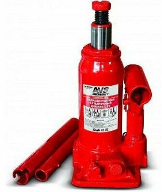 Домкрат гидравлический авто 4т AVS HJ-B4Т 180-350мм AVS HJ-B4Т Бутыль 180-350мм A07085S