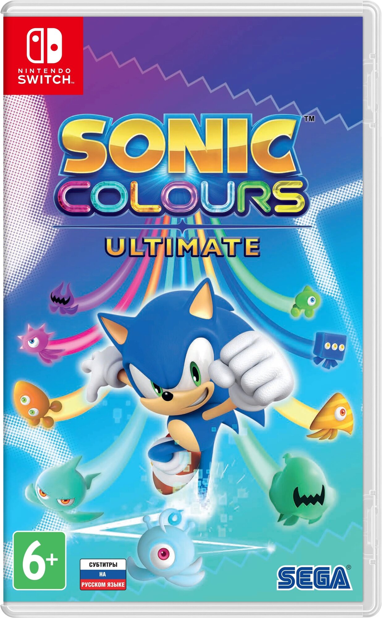 Sonic Colours: Ultimate (Русские субтитры) (Игра на картридже) (Nintendo Switch)