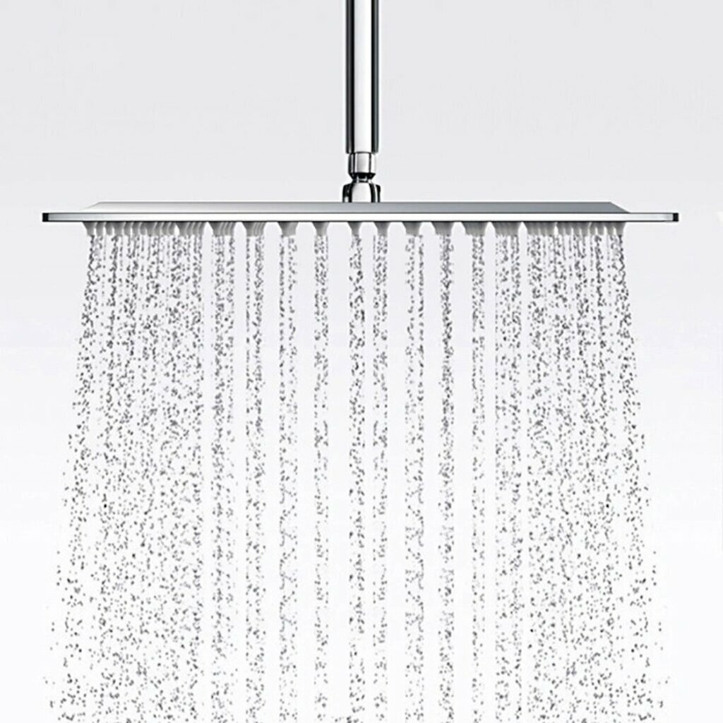 Тропический верхний душ Frap F28-3, нержавеющая сталь, хром, 30х30 см