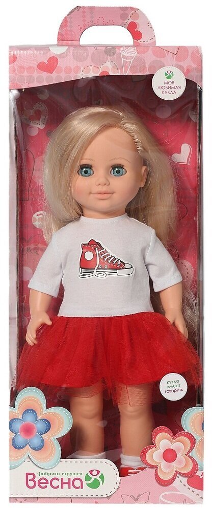 Весна Кукла Анна яркий стиль 1 озвученная В3714/о с 3 лет