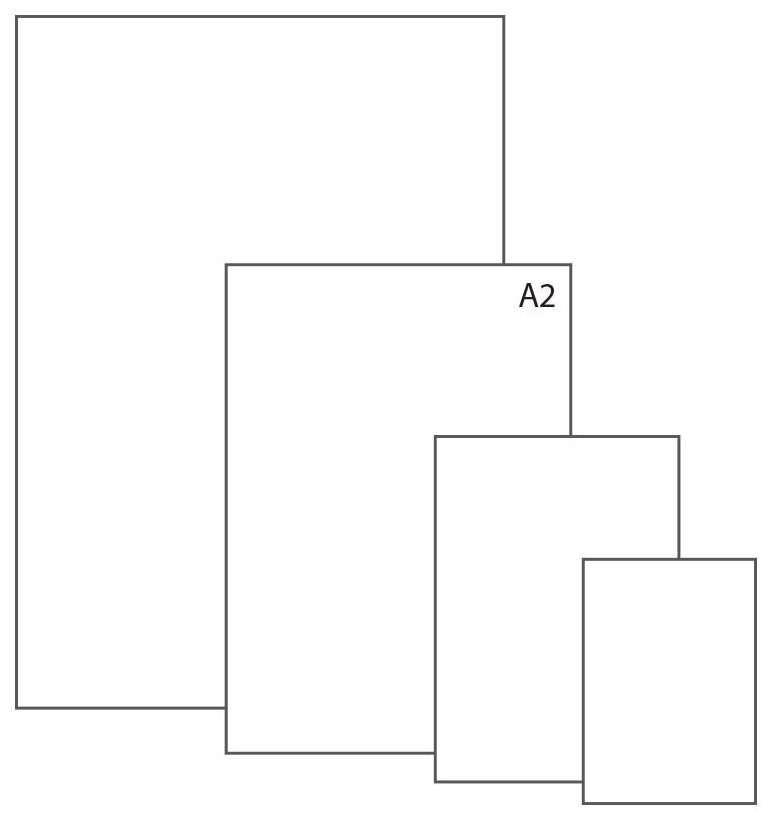 Комплект 100 шт, Ватман А2, 420*594, ЛенГознак, 200г/м2