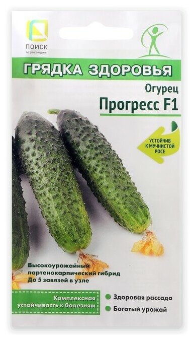 Семена Огурец "Прогресс", F1, 12 шт ( 1 упаковка )