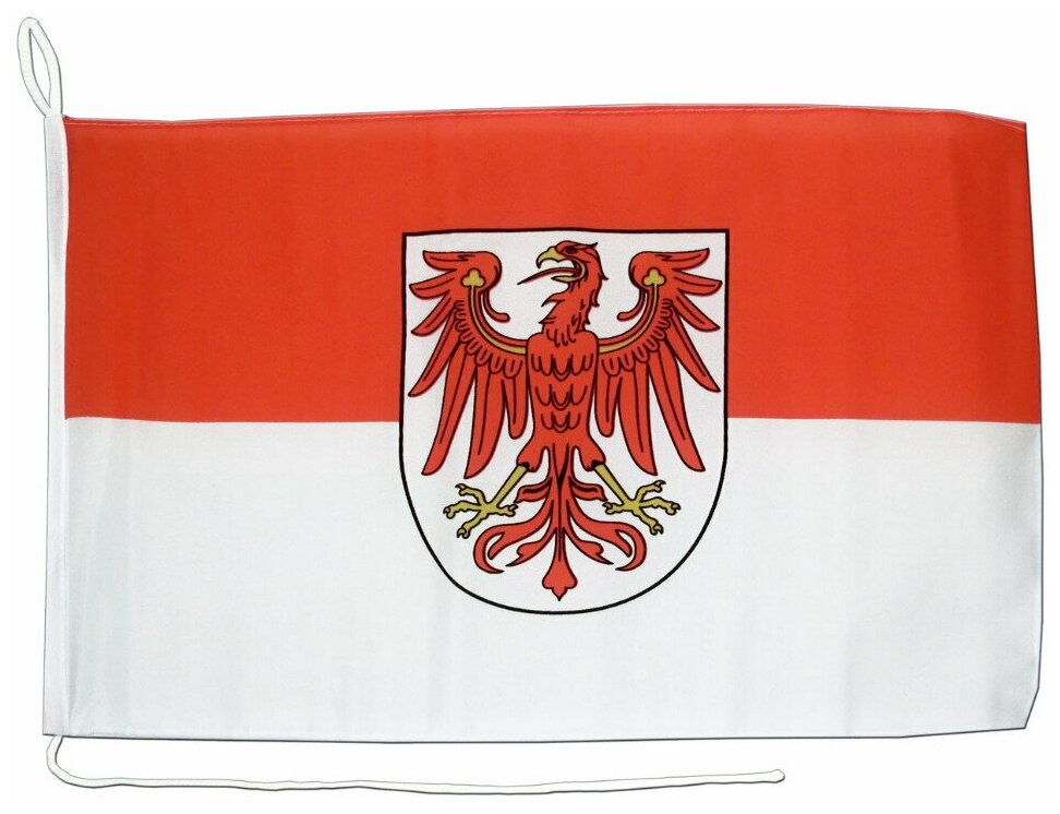 Флаг Бранденбурга на яхту или катер 40х60 см