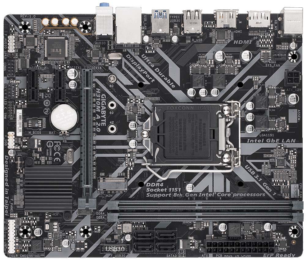 GIGABYTE H310M A 2.0 — отзывы покупателей