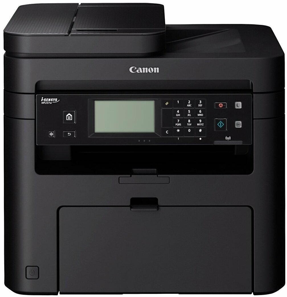 МФУ лазерное Canon i-SENSYS MF237w (1418C169), ч/б, A4, черный