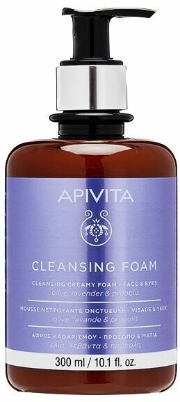 APIVITA Пенка для умывания Cleansinf Foam (300 мл)