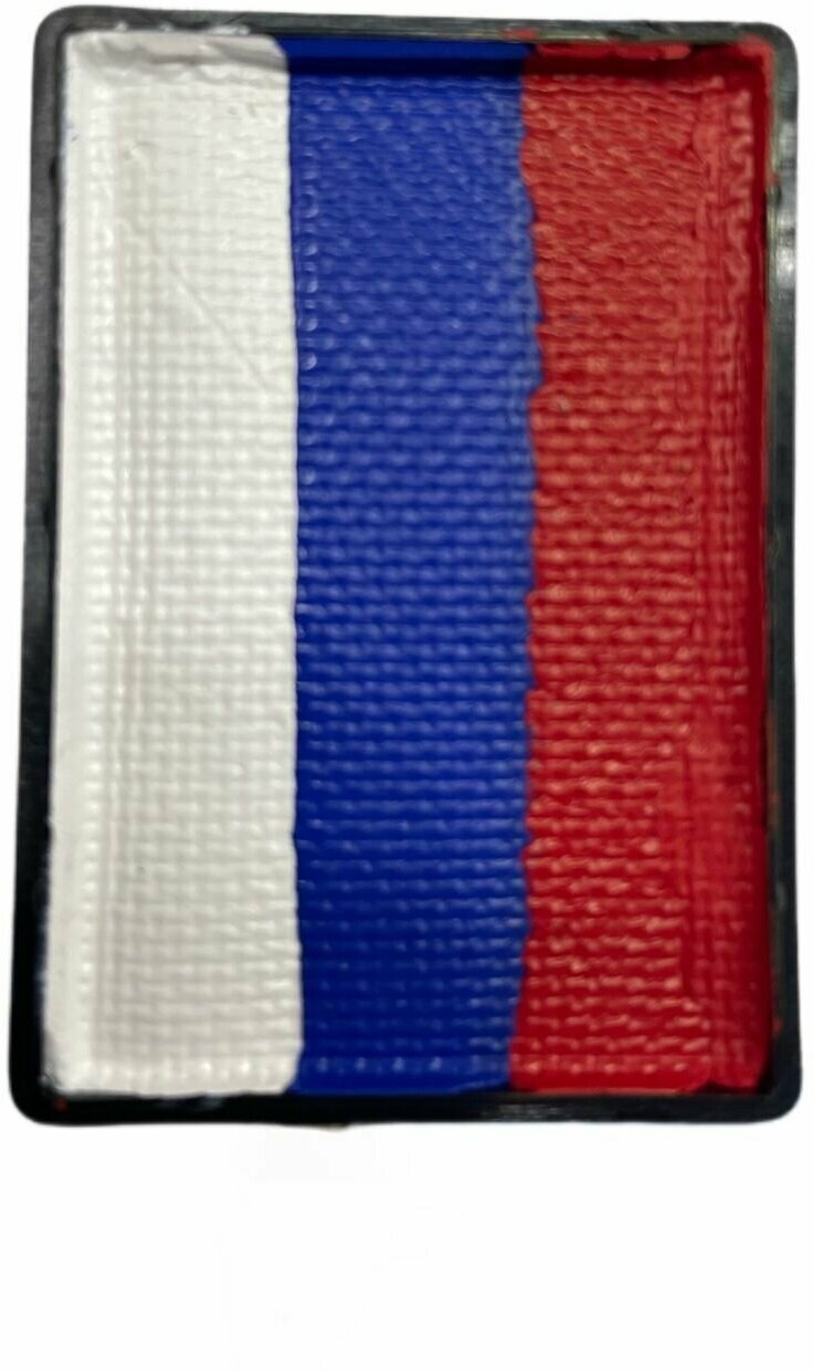 Аквагрим флаг России 30 гр триколор грим профессиональный