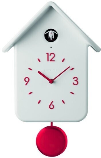 Часы с кукушкой Guzzini QQ, белые