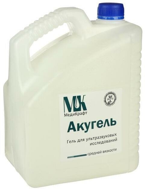 Гель для УЗИ 'Акугель' средней вязкости, канистра, 5кг