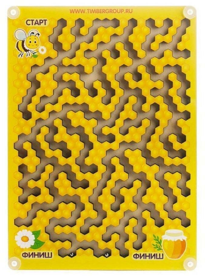 Развивающая игрушка Мастер Игрушек Лабиринт Пчелка IG0383