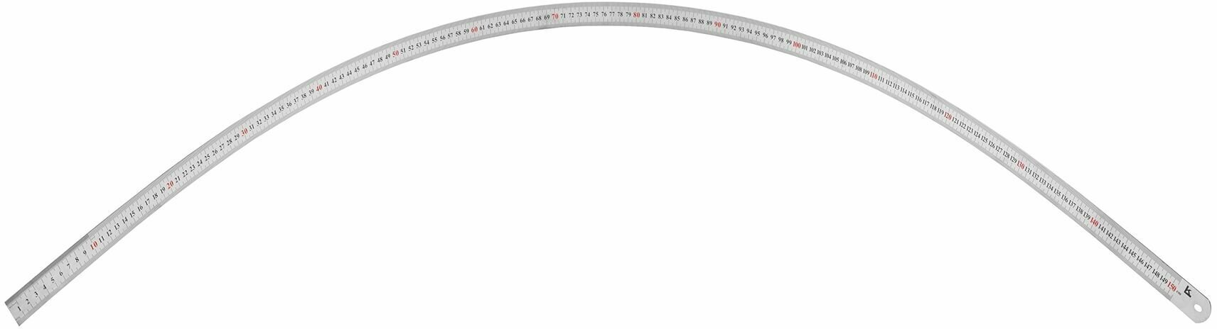 Линейка измерительная металлическая 1500х38 дв шк (грси №74468-19) КЛБ