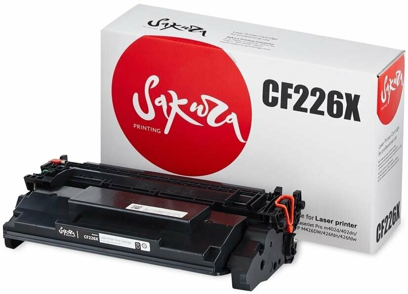 Картридж CF226X для HP LaserJet M426fdn, M426dw, M402dn, M426fdw, M402n 9000 стр. Sakura