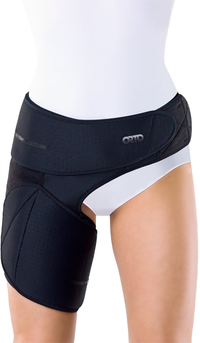 Бандаж на тазобедренный сустав Orto ПФ 120 (PF 120), Правый, Размер XS, Черный