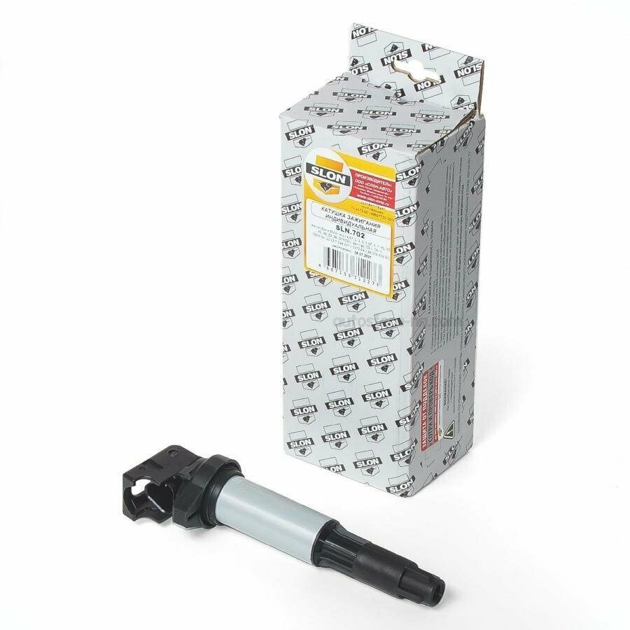 SLON SLN702 катушка зажиган!\BMW E87/E46 1.6i-4.8i 00>, Peugeot 207 1.4 07>/1.6/3008 1.6 09>/508 1.6 10>