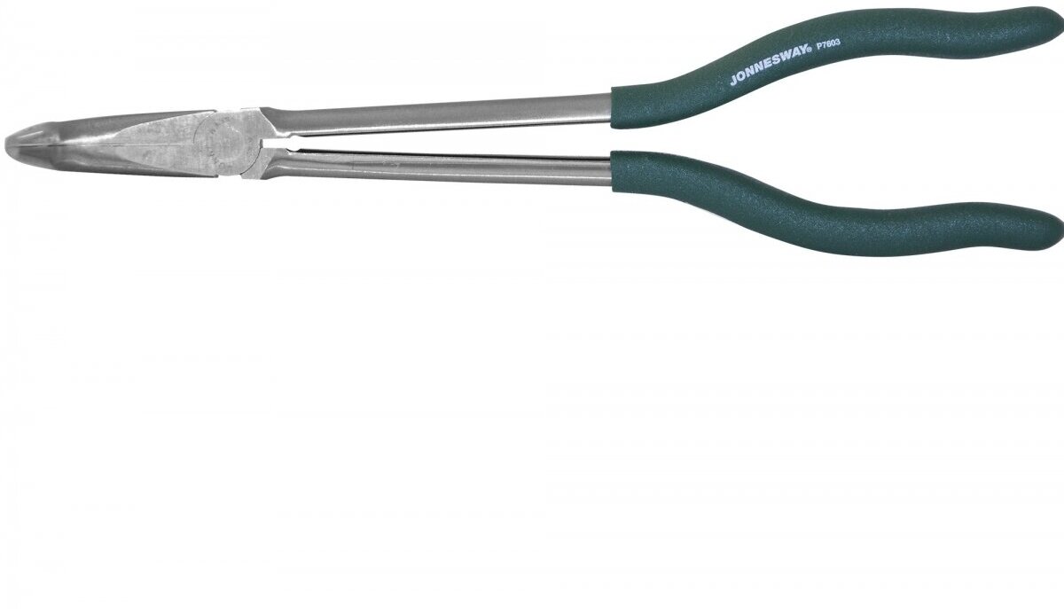 Длинногубцы 48338 11, загнутые (угол 90) Jonnesway арт. P7603