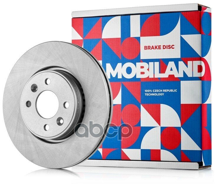 Диск тормозной передний вентилируемый D280мм для а/м RENAULT MEGANE II (BM0/1_, CM0/1_), MOBILAND арт. 416101511