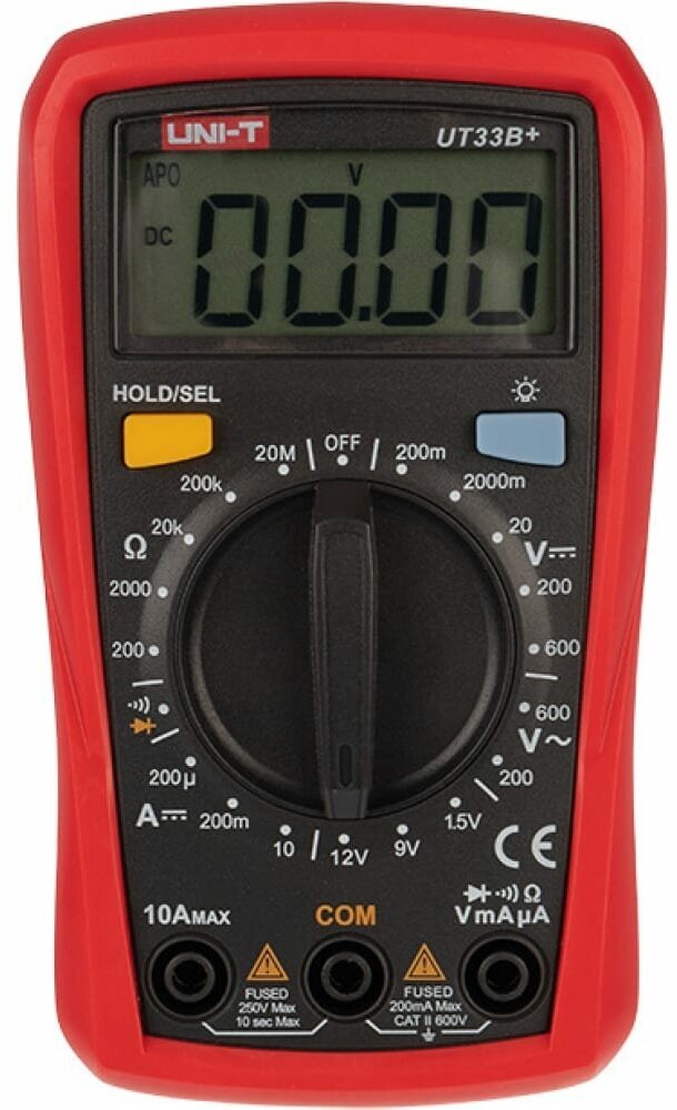 Портативный мультиметр UNI-T UT33B+