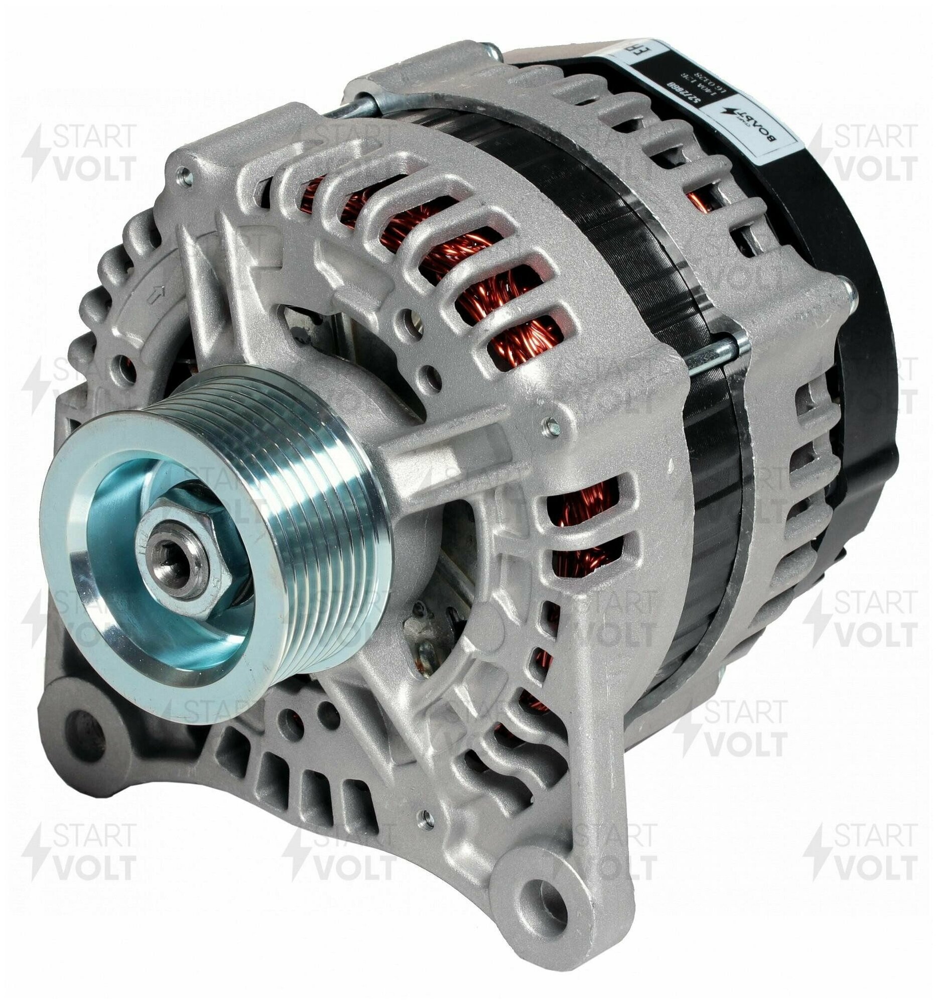 Генератор для а/м Газель Бизнес/Next ISF 2.8D (разъём - болт) 120A (LG 0328), STARTVOLT LG0328