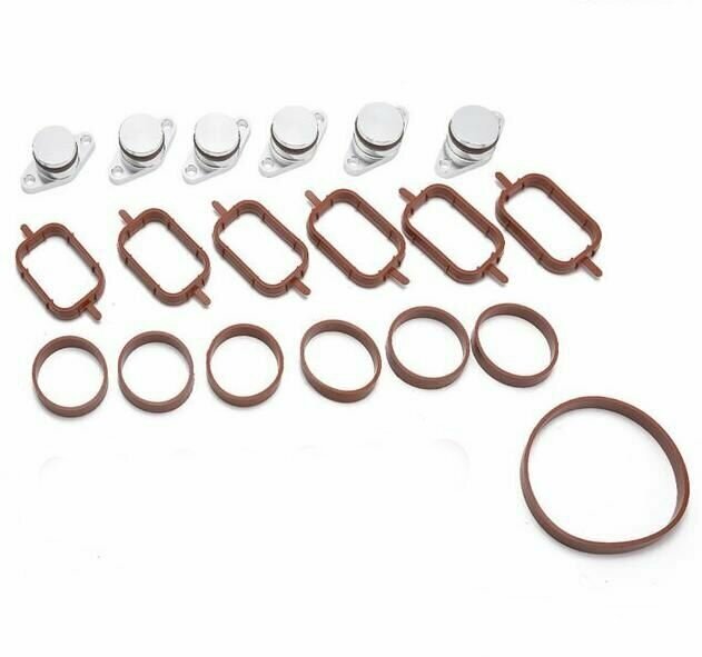 Заглушки вихревых заслонок БМВ (22мм 6шт.)