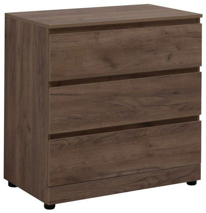 Комод Aquanet Сканди 800x480 Дуб крафт (3 ящика)