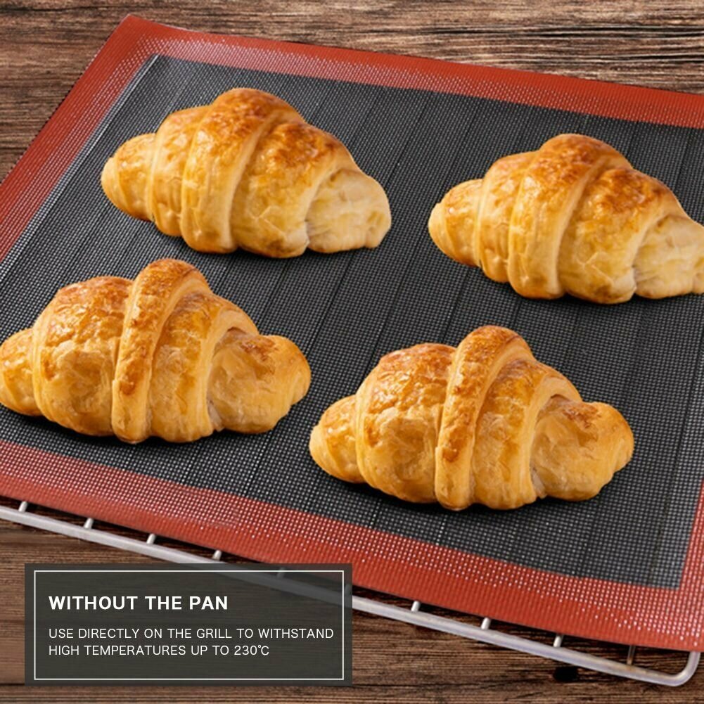 Коврик для выпечки RED, силиконовый, перфорированный, антипригарный, 30x40 см