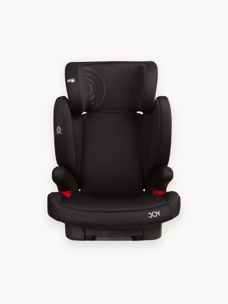 Автокресло детское черное Peppy JOY 15-36кг/100-150см isofix Black (модель BS05)