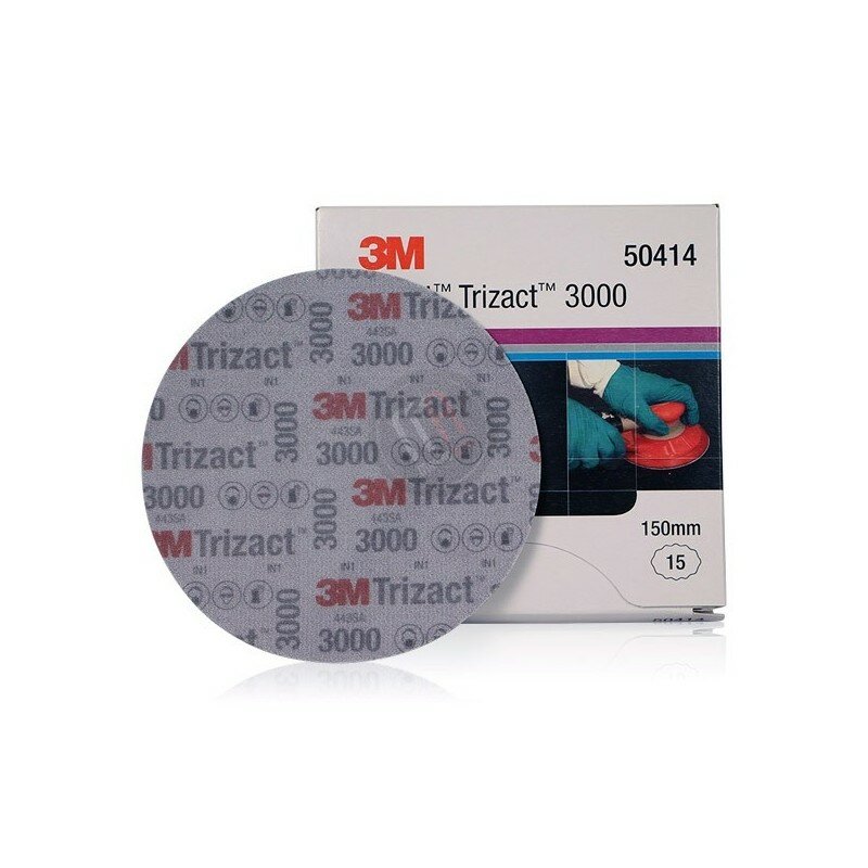 3M Абразивный полировальный круг P3000, D150мм