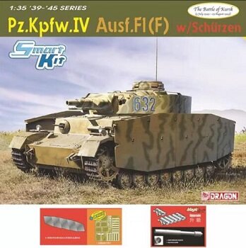 6975 Dragon Pz.Kpfw.IV Ausf. F1(F) Schürzen Kursk 1943 1/35