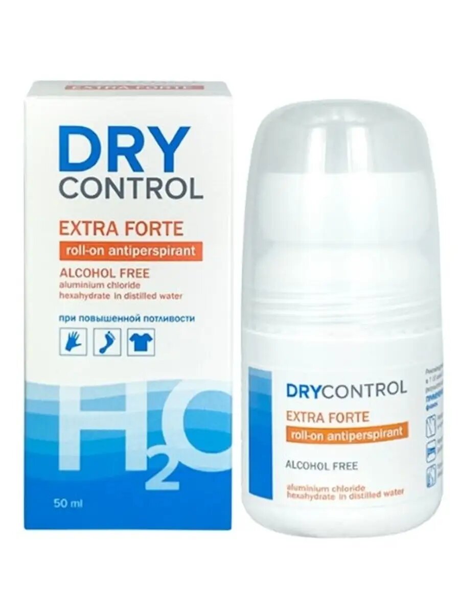 Drycontrol roll-on антиперспирант ехтra forte без спирта 30%