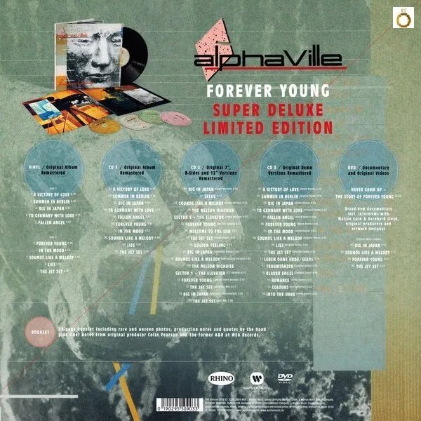Виниловая пластинка Alphaville - A Victory of Love (LP) Dance, Импортное издание, 2019, Mint — фото 1