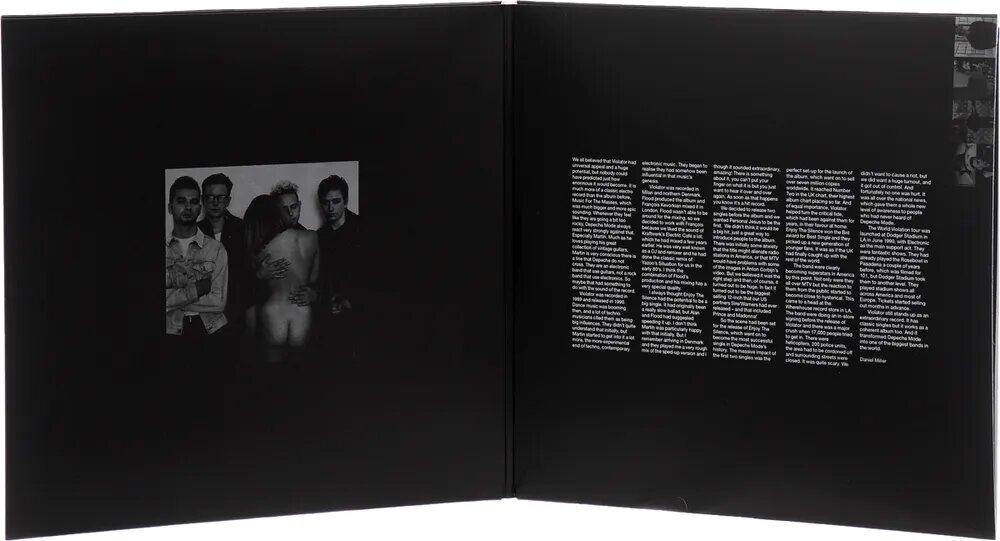 Виниловая пластинка Depeche Mode - Violator - Европейский Союз, импортное издание, 12" LP в DigiPak