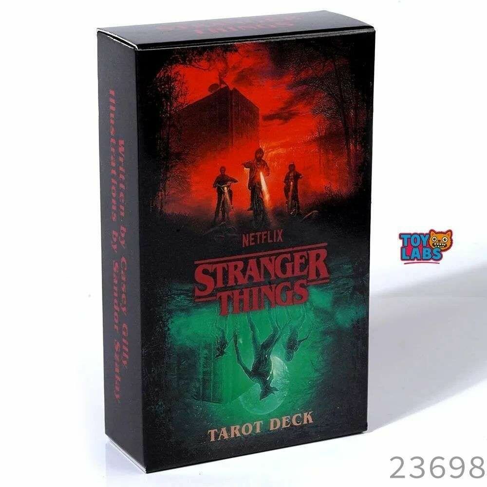 Таро Очень странные дела (Stranger Things Tarot), карты таро по мотивам сериала, коллекционная настольная игра