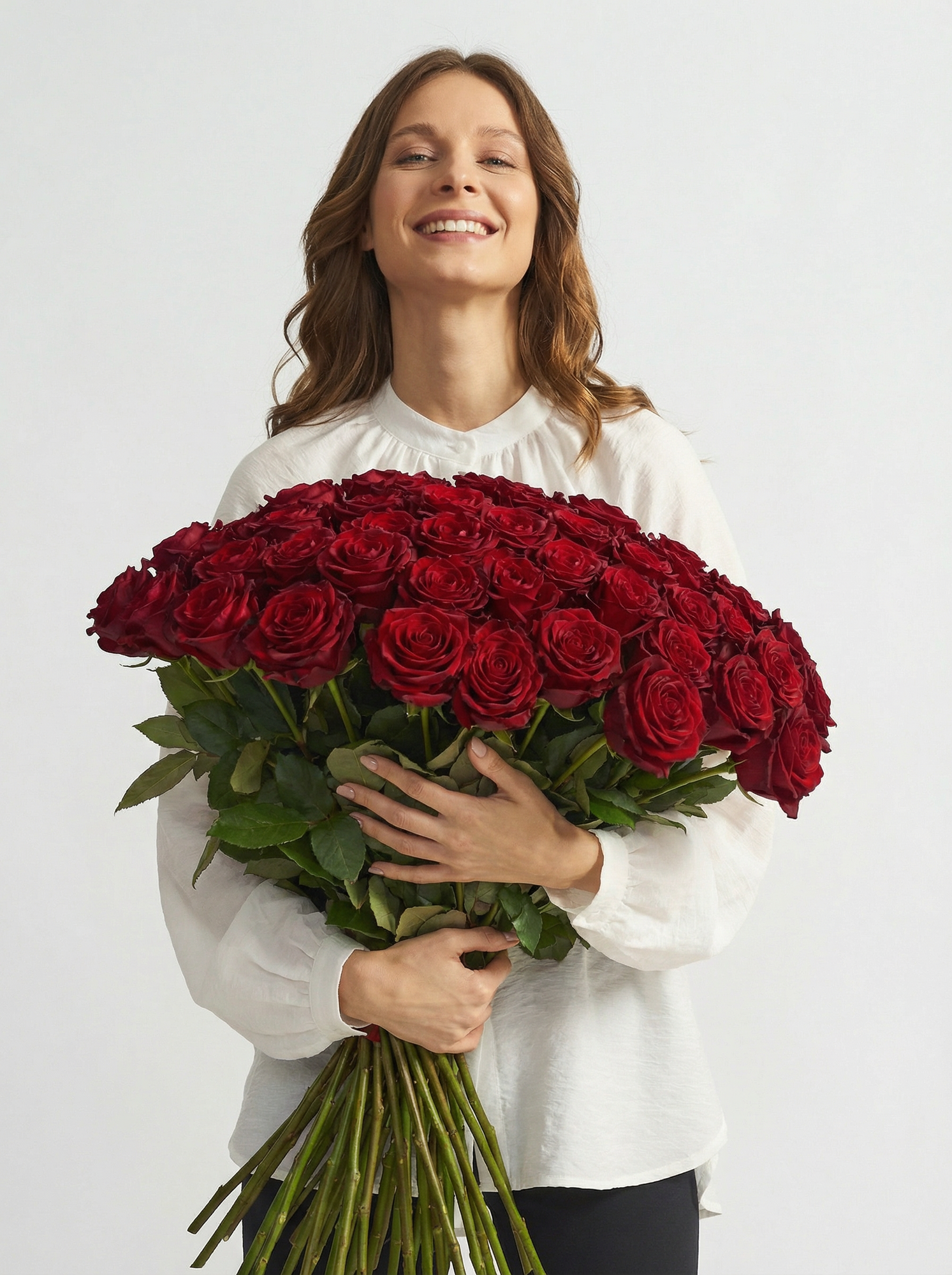 Рубашка со стойкой