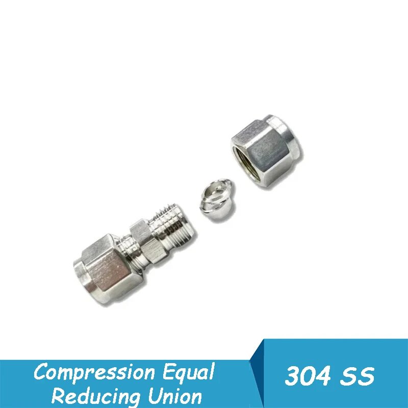 Соединитель сжатия нержавеющая сталь 304 3-16 мм 4mm