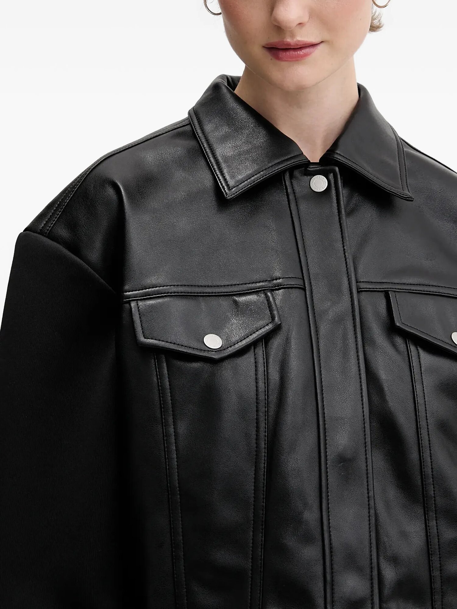 Куртка KARL LAGERFELD JEANS, размер 32, black/black — фото 1